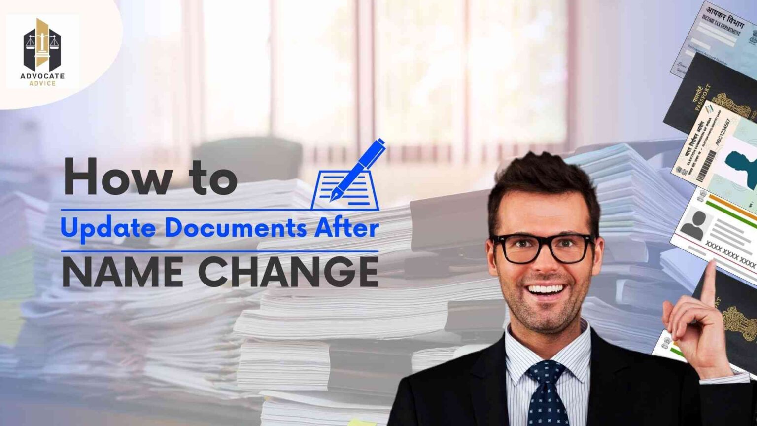 How to Document Update after Name Change ? | Online Service